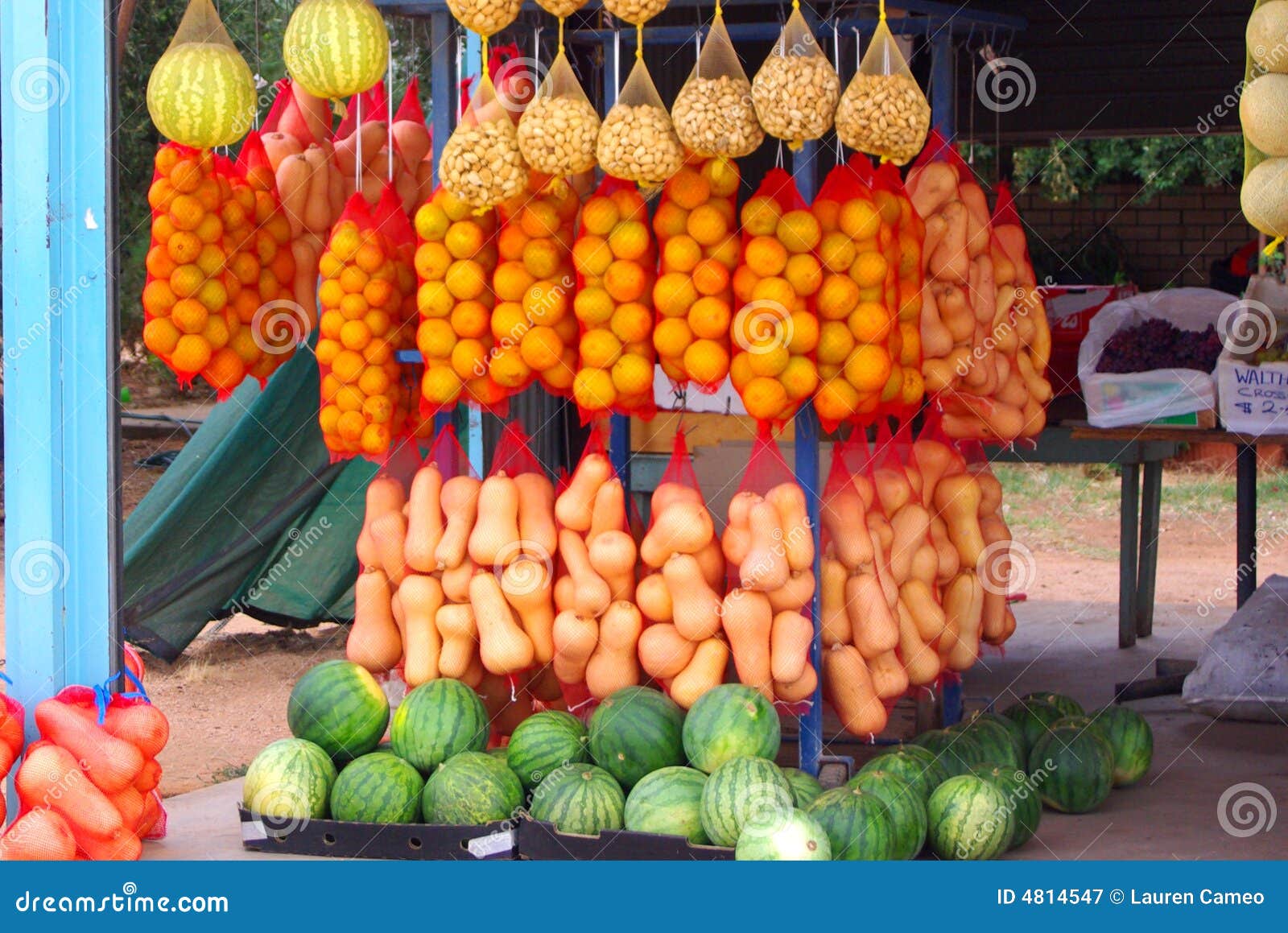 Roadside Market, Australia stock image. Image of fruits - 4814547