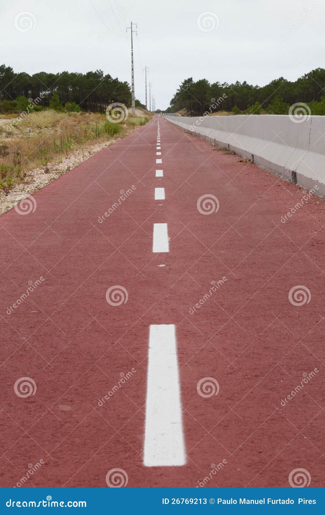 Roadside Red cycle stock image. Image of transportation - 26769213