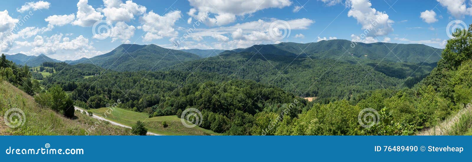 Roadside Rest Area and Overlook in Tennessee Stock Photo - Image of ...