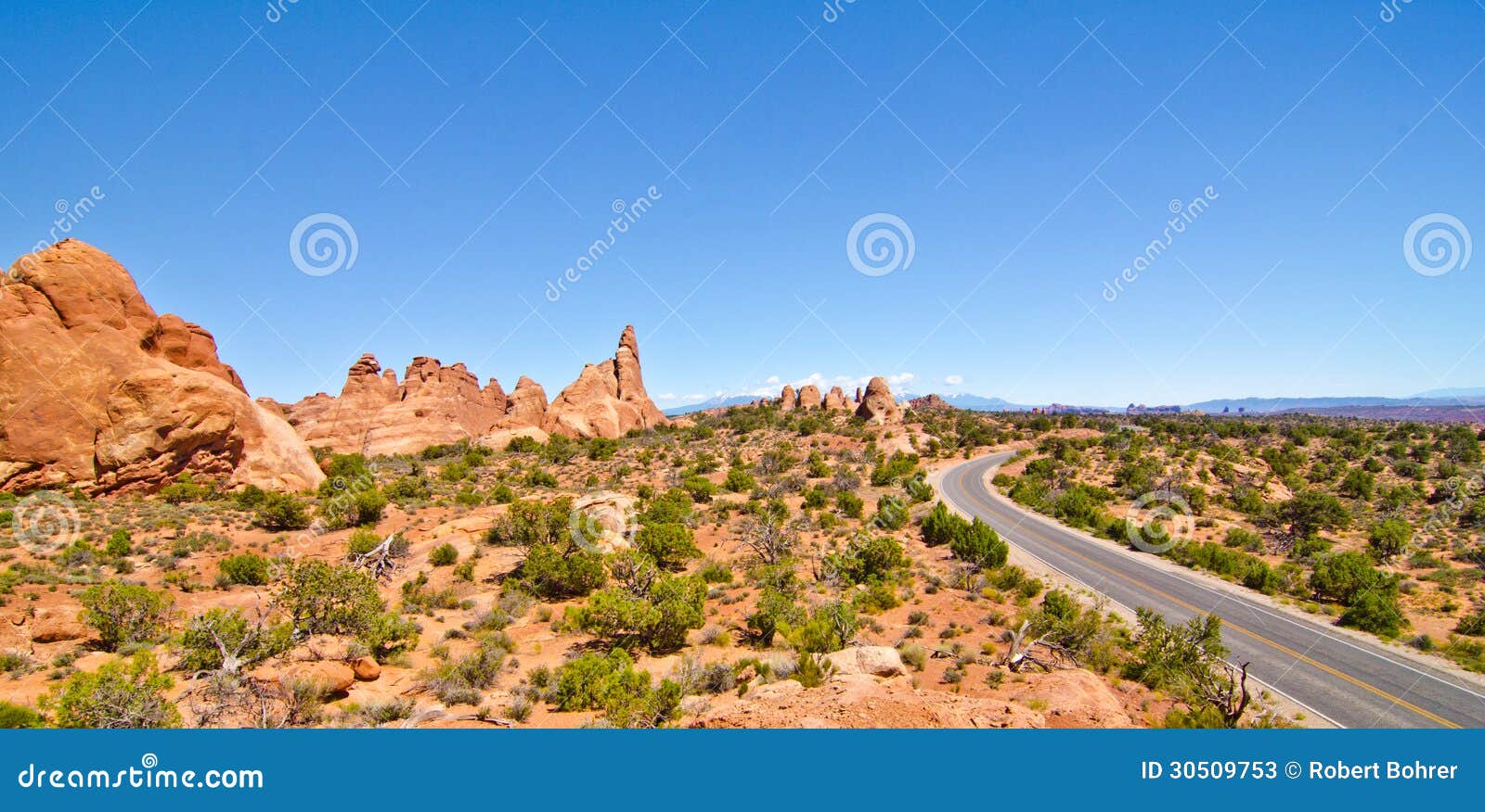 Roadside Scenery in Utah stock image. Image of rock, picturesque - 30509753