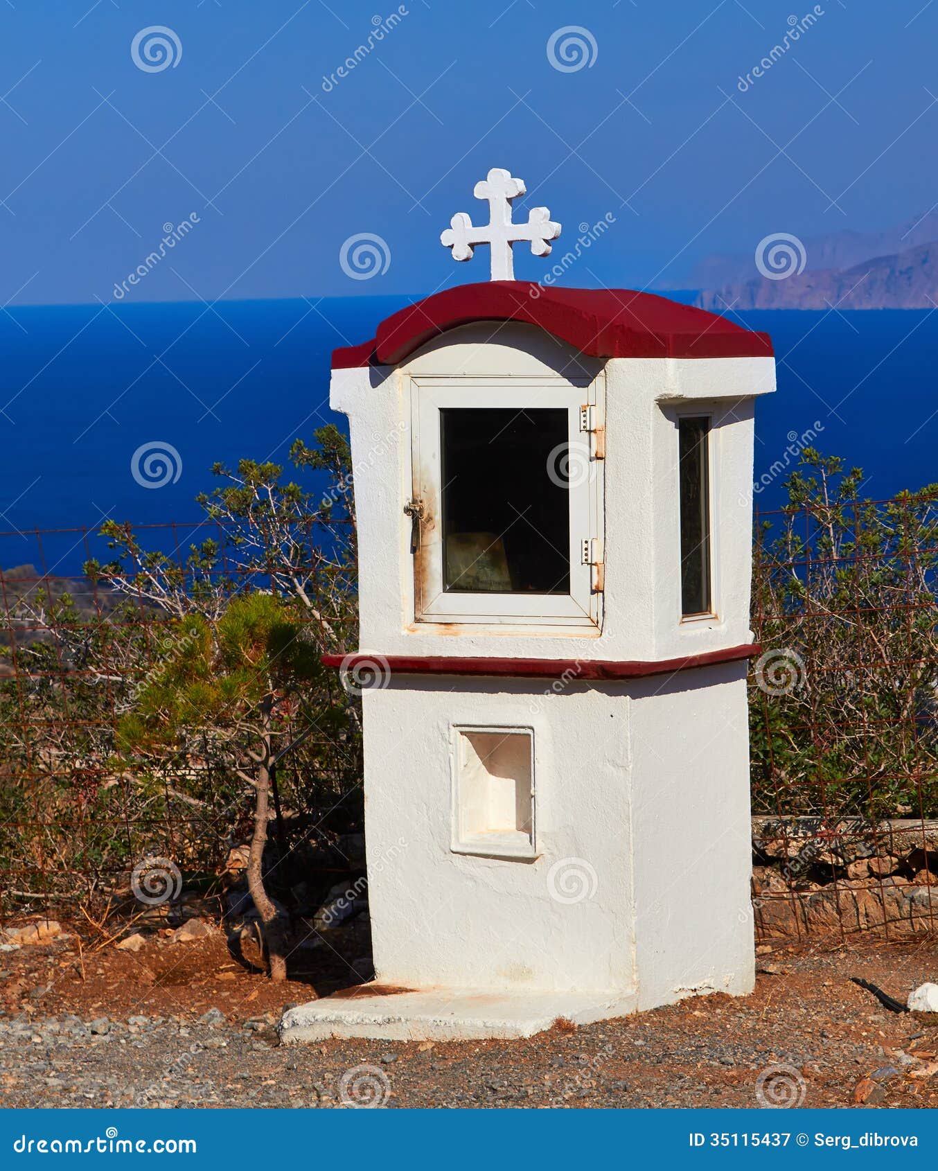 Roadside shrine stock image. Image of europe, mediterranean - 35115437
