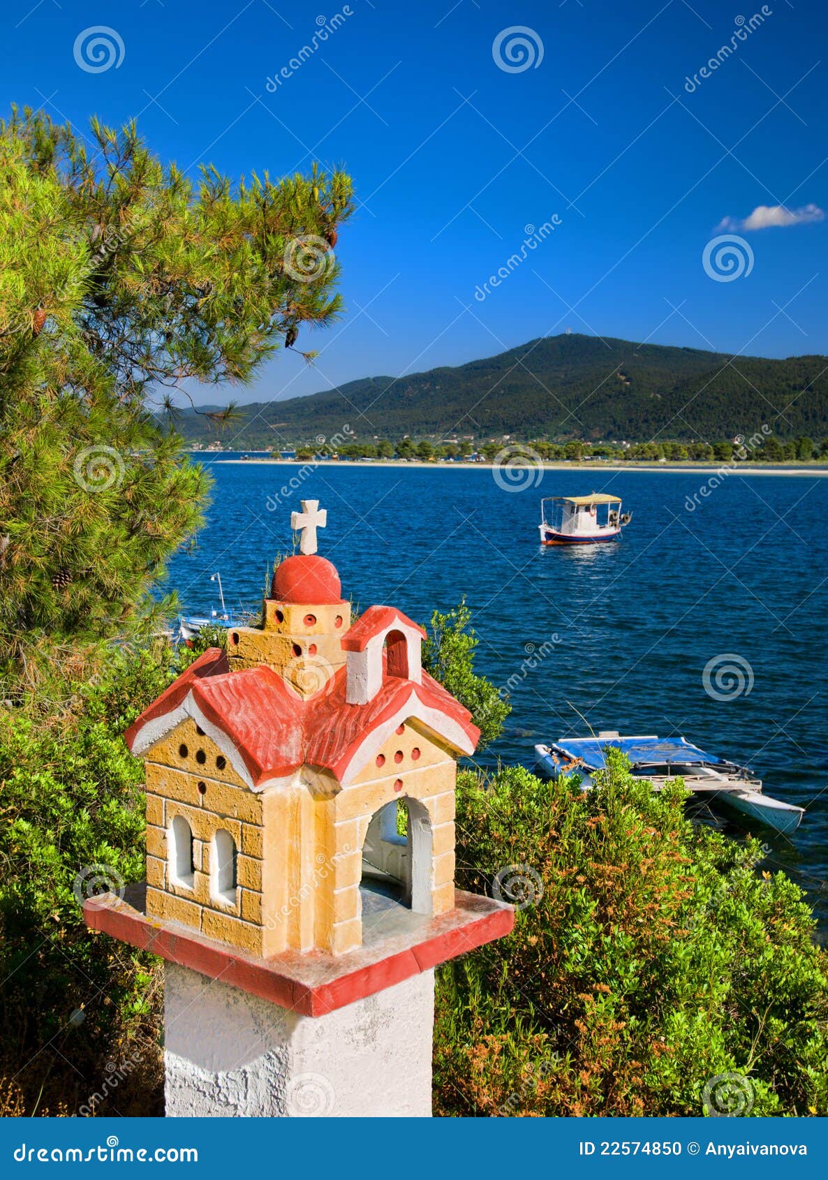 Roadside shrine in Greece stock photo. Image of greece - 22574850