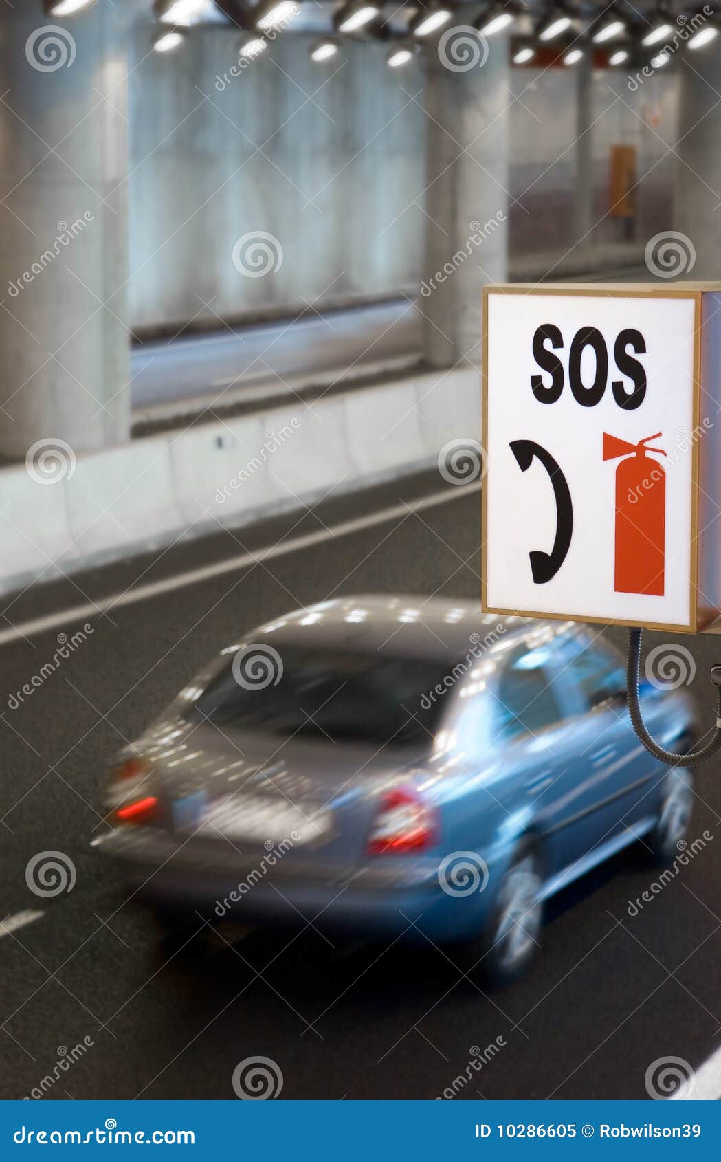 Roadside SOS Sign stock image. Image of night, danger - 10286605