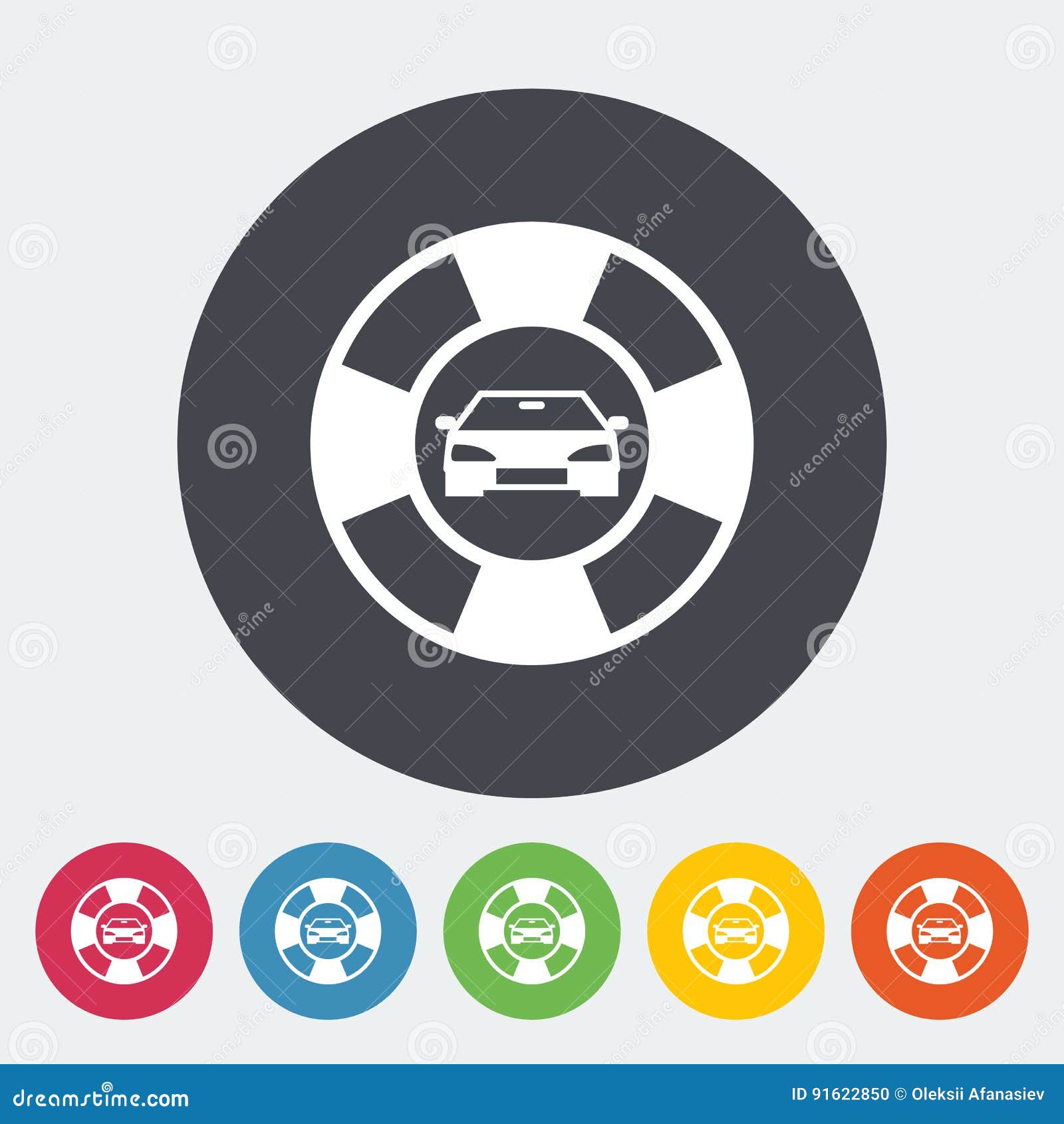 Roadside symbol. stock vector. Illustration of isolated - 91622850