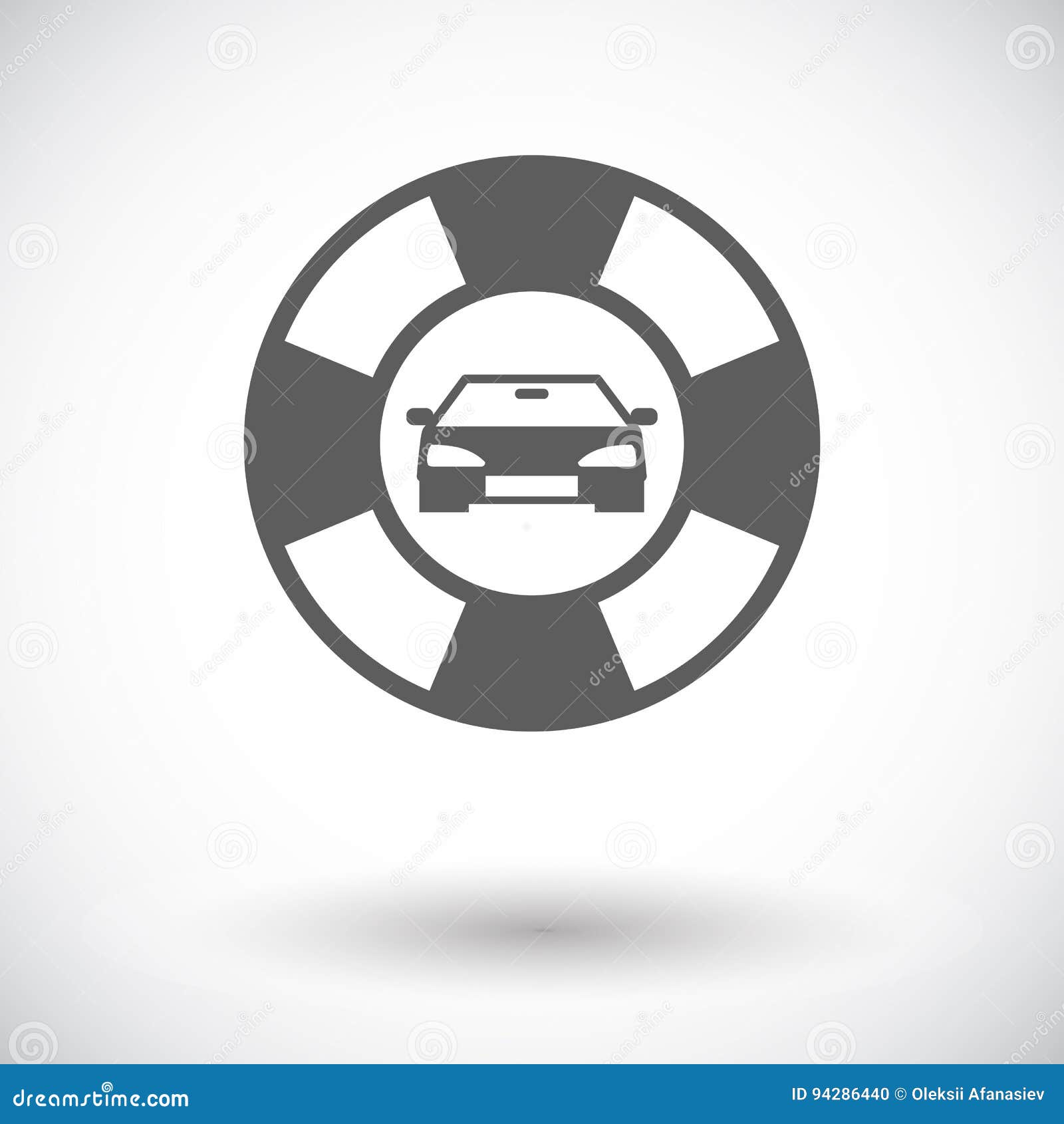 Roadside symbol. stock vector. Illustration of symbol - 94286440