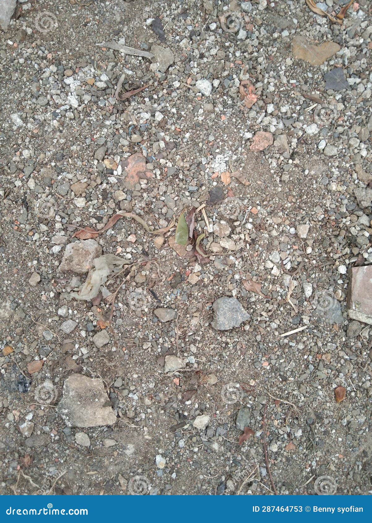 Roadside Texture that is Not on the Asphalt Stock Image - Image of ...