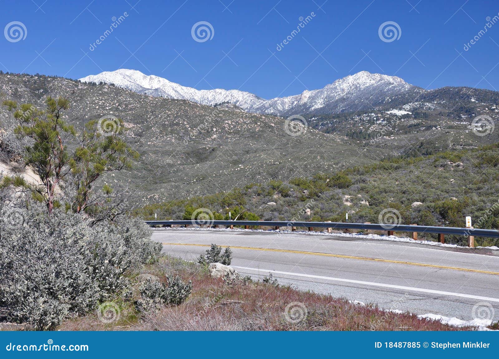 Roadside view stock image. Image of outdoors, capped - 18487885