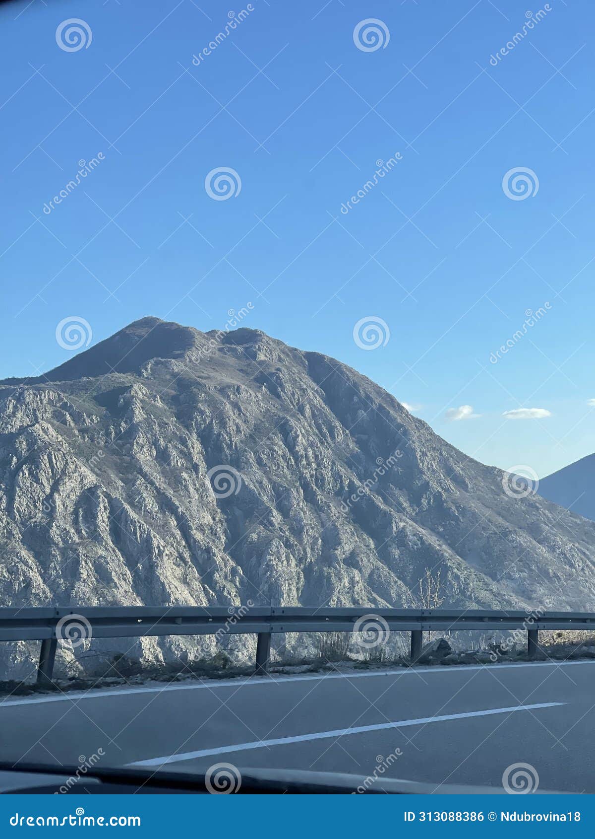 Roadside View of the Balkan Mountains Stock Photo - Image of floral ...