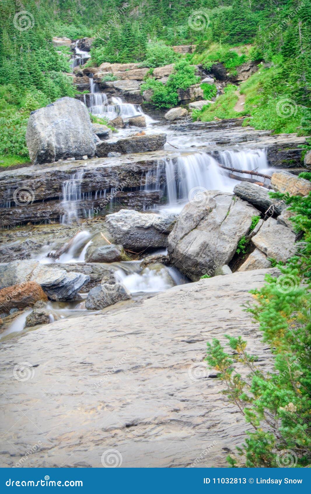 Roadside waterfall stock image. Image of beautiful, motion - 11032813