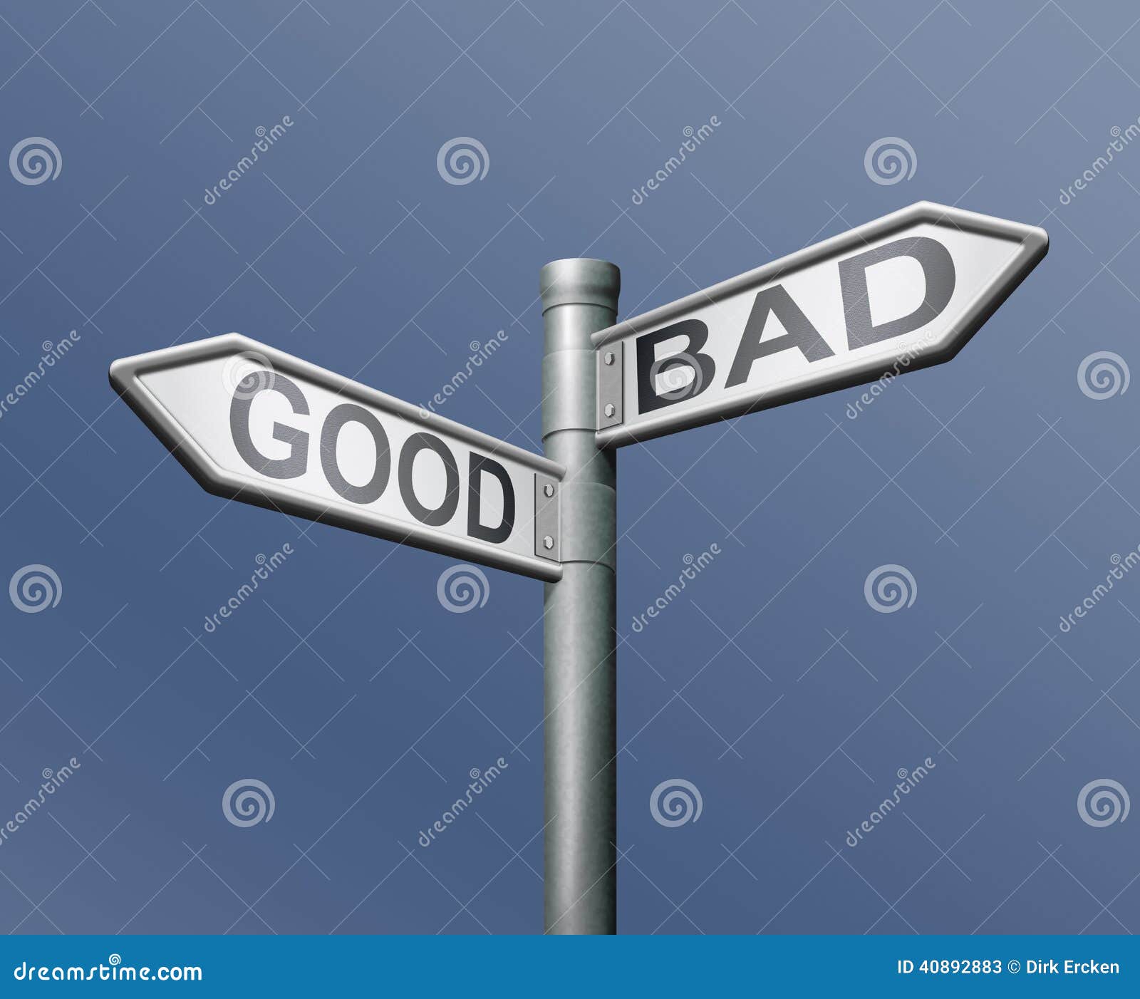 Good Vs Bad Sign