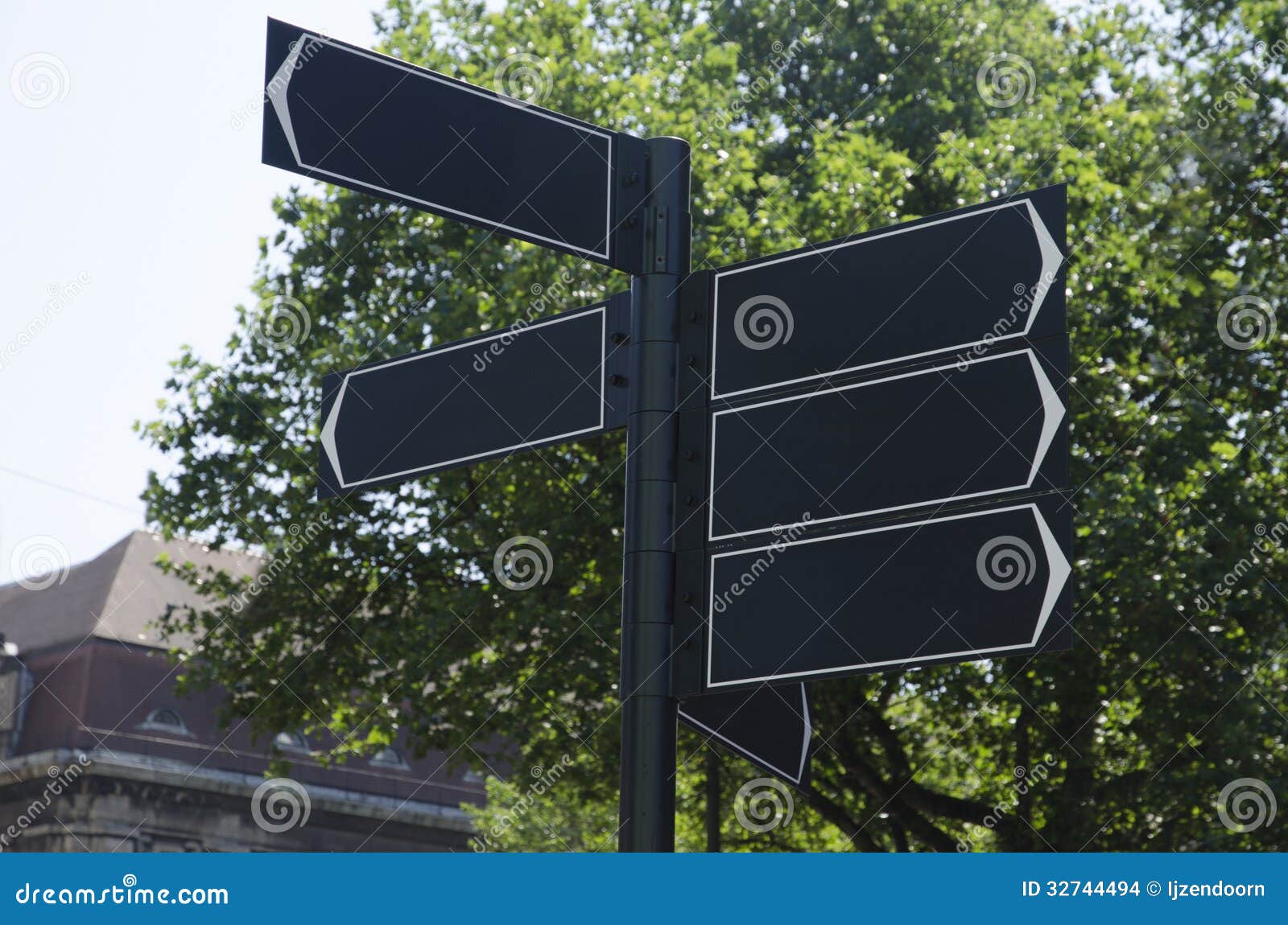 Roadsign with Multiple Directions Stock Photo - Image of direction ...