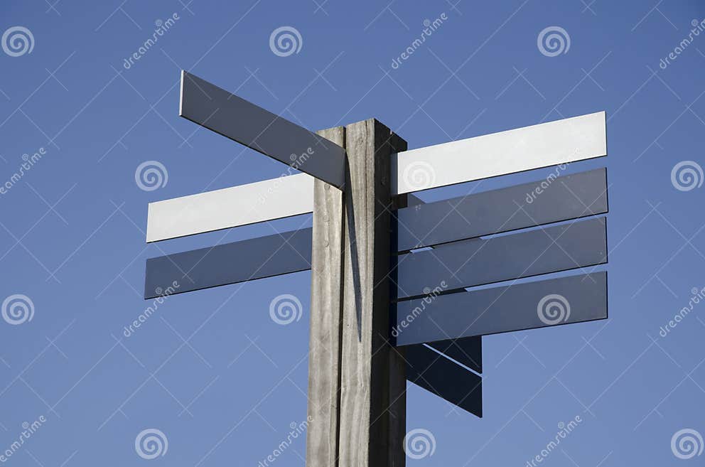 Roadsign with Multiple Directions Stock Photo - Image of traffic ...