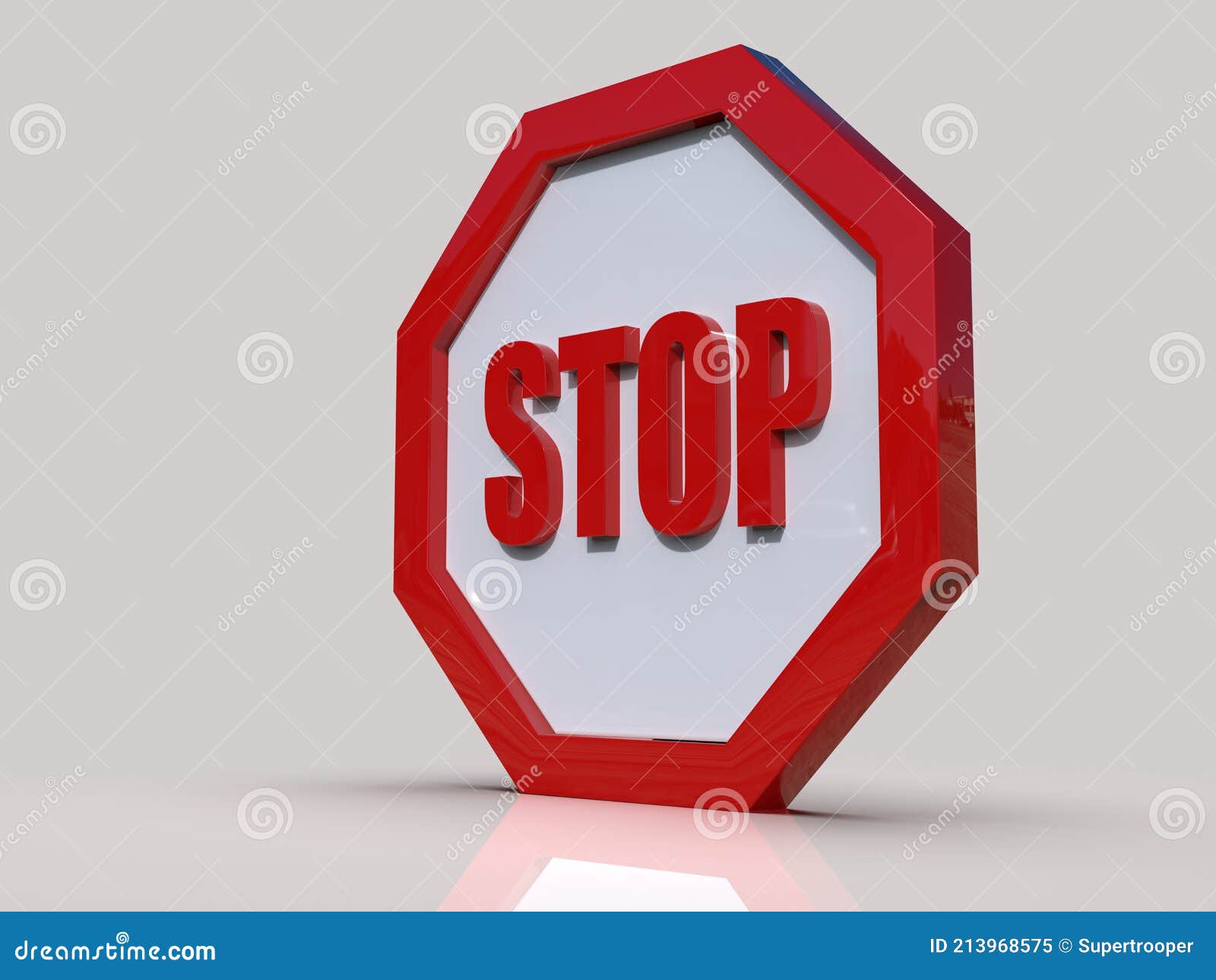 Roadsign with SymbolÂ for Prohibited Activities Stock Illustration ...