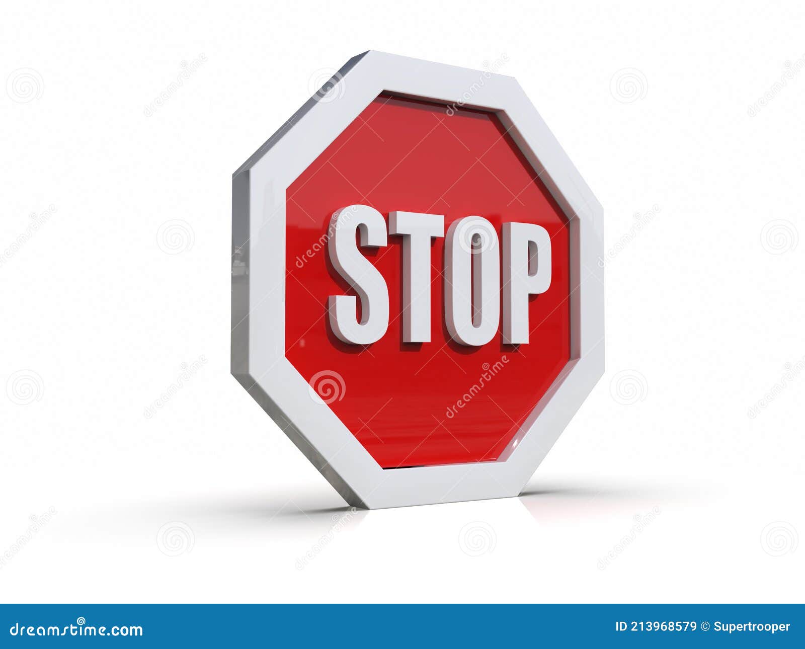 Roadsign with SymbolÂ for Prohibited Activities Stock Illustration ...