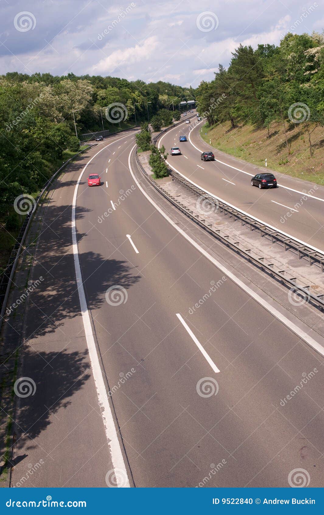 Roadway stock photo. Image of moving, lane, expressway - 9522840