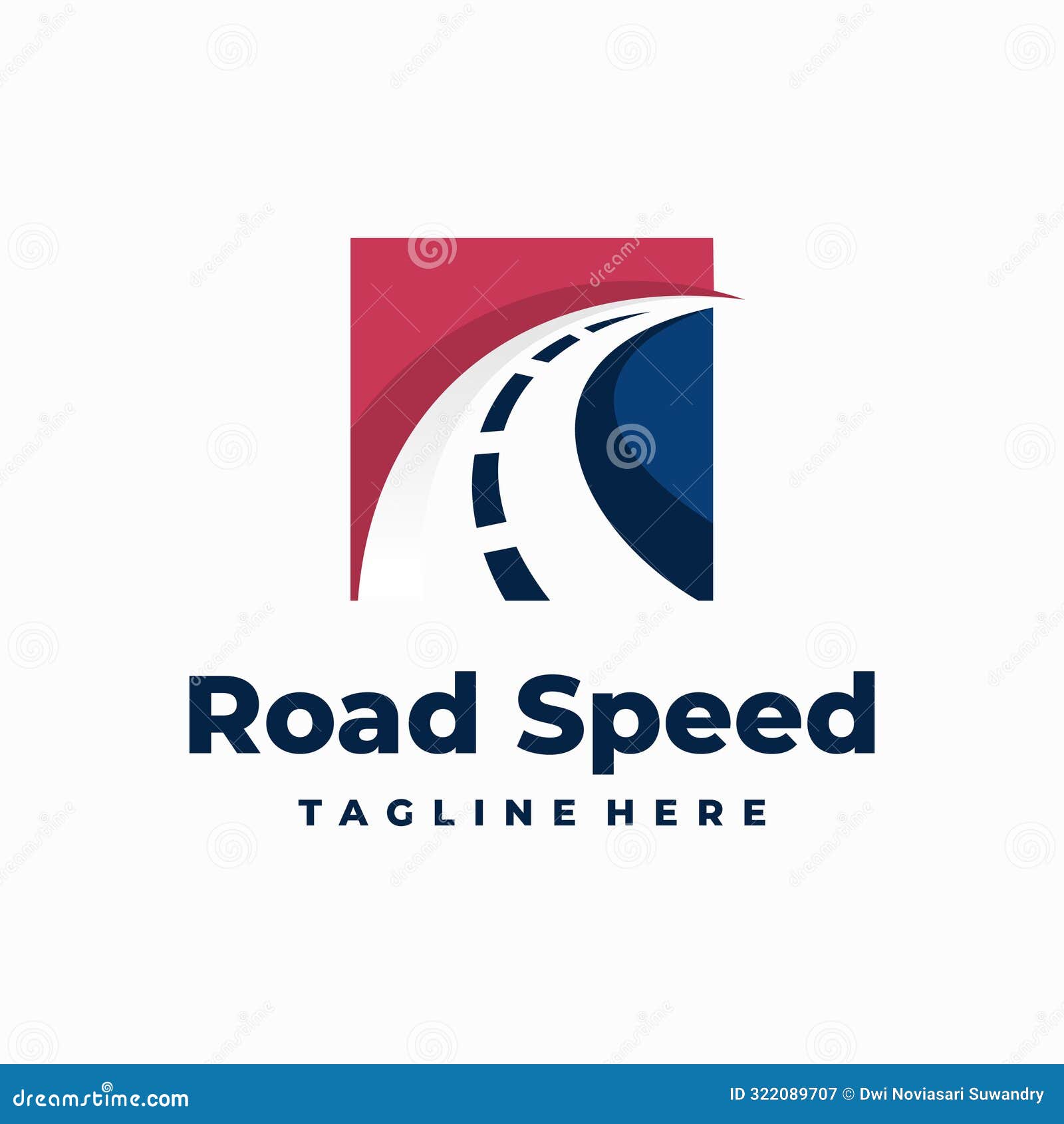 Roadway Route Logo Design, Roadway Logo Design Cartoon Vector ...