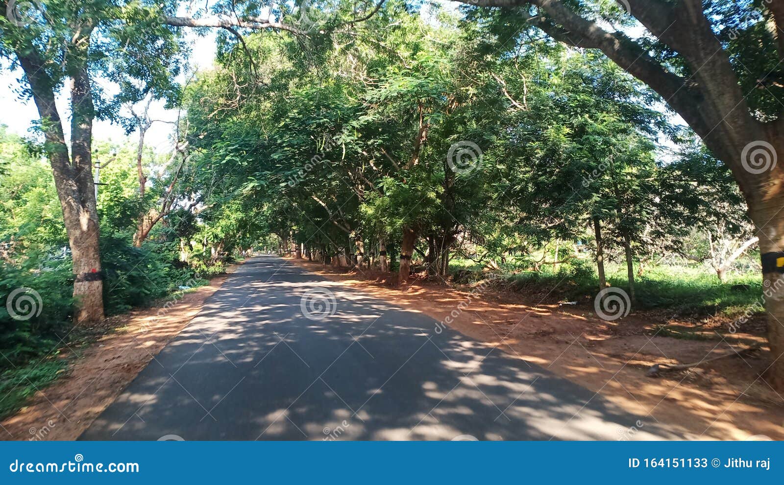 Roadway To a Random Place but Interesting it is To Explore Stock Image ...