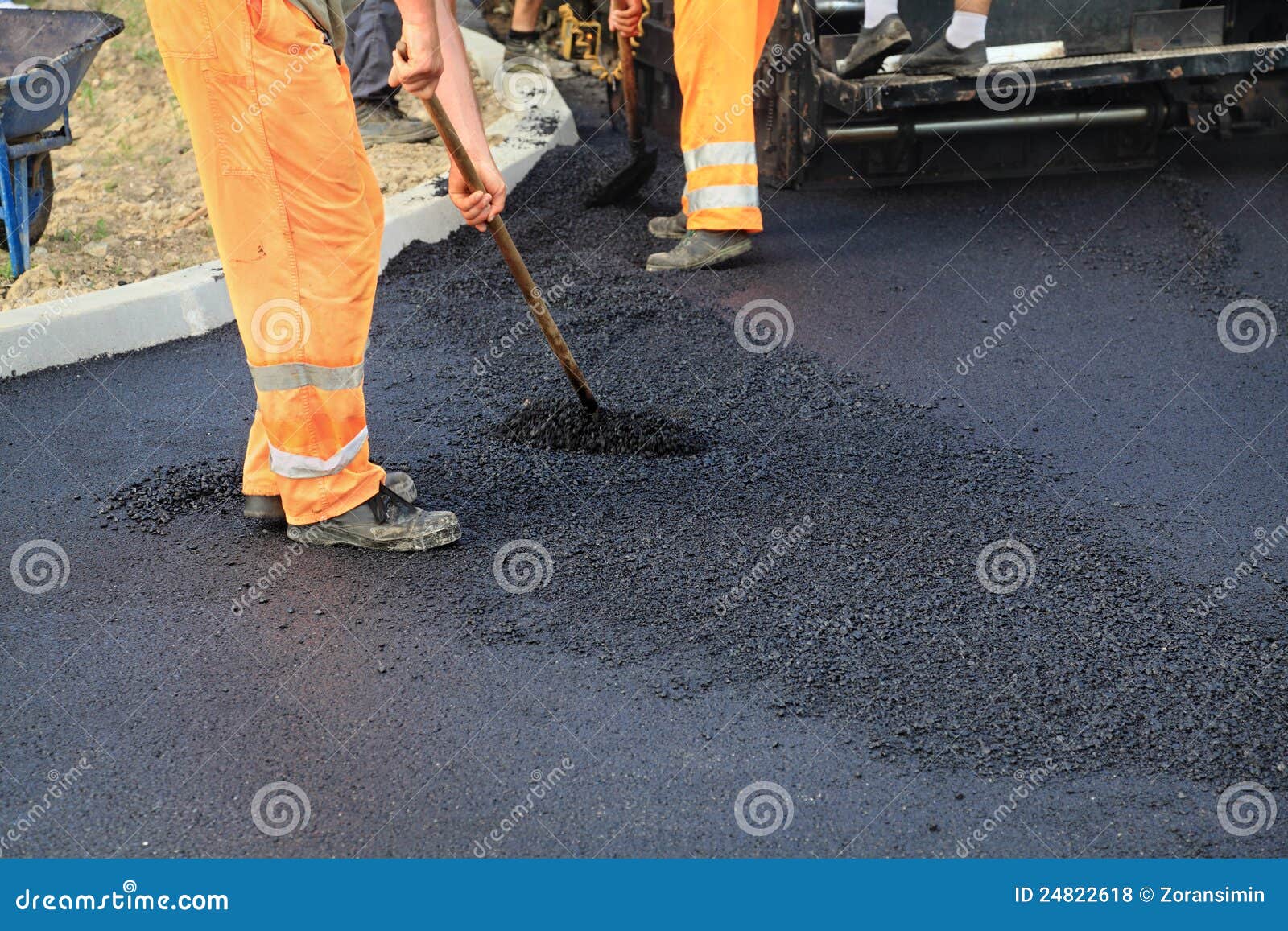 Roadwork stock photo. Image of roadwork, activity, labourer - 24822618