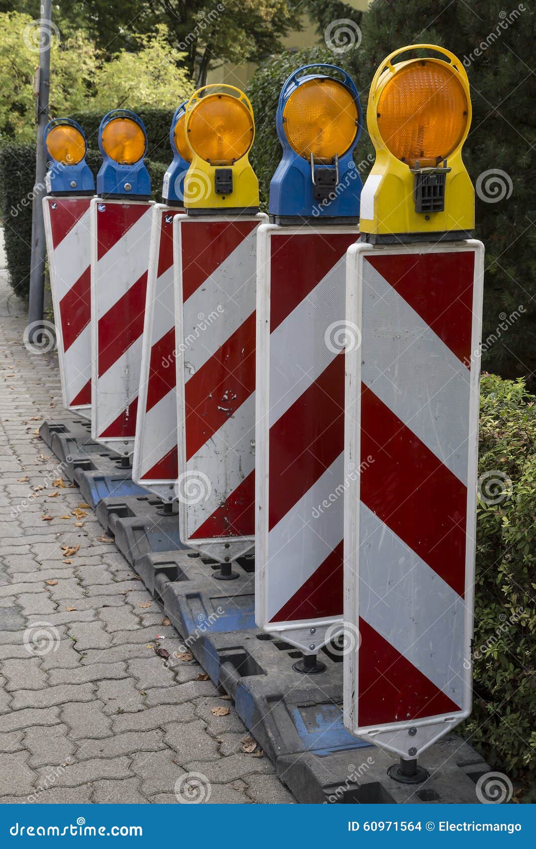 Roadwork signs stock photo. Image of prevention, work - 60971564