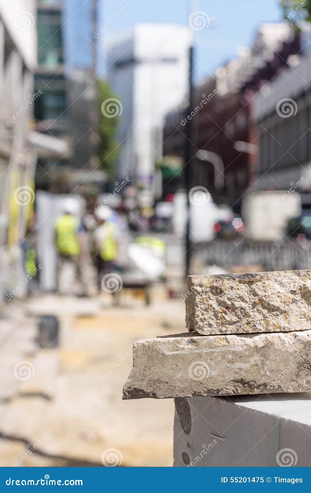 Roadworks stock image. Image of hardcore, roadworks, site - 55201475