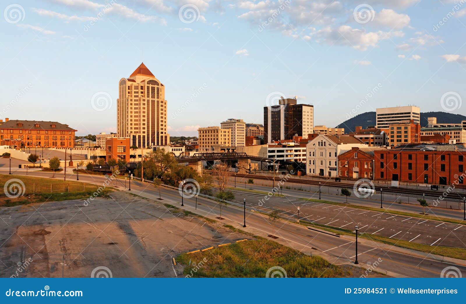 Roanoke stock image. Image of buildings, virginia, office - 25984521