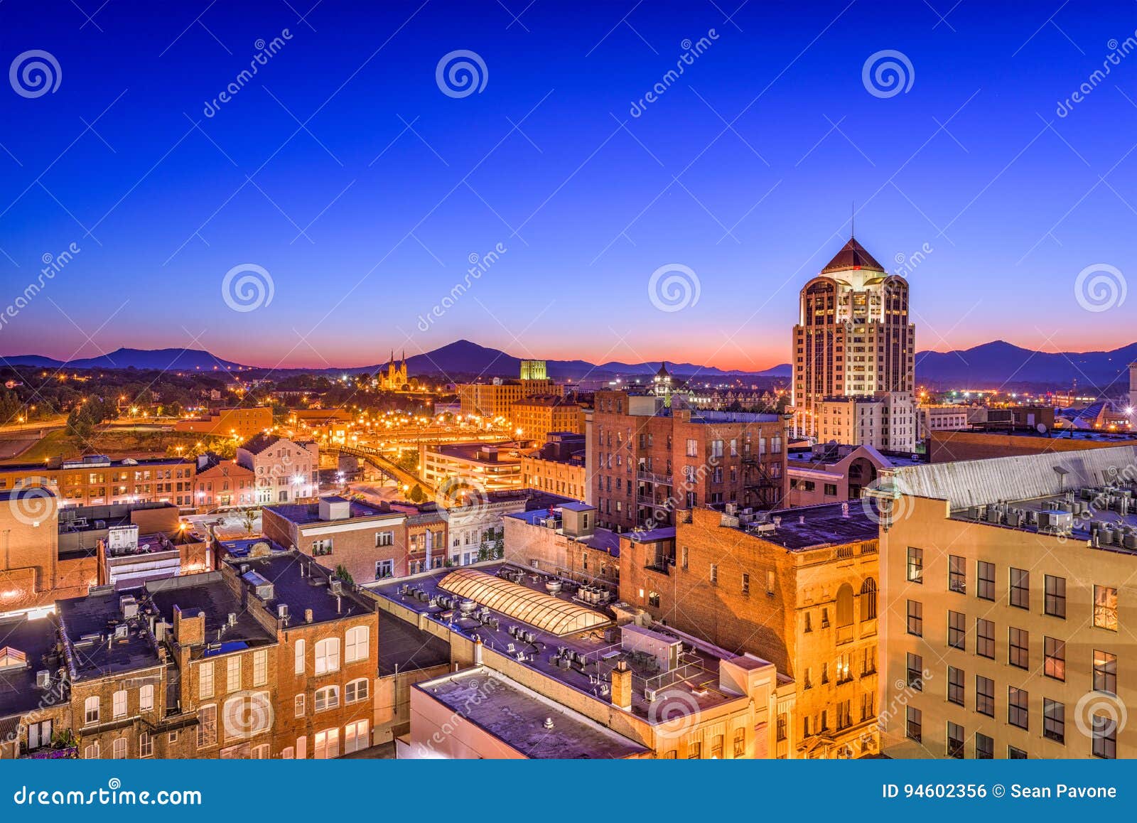 Roanoke, Virginia, USA stock photo. Image of american - 94602356