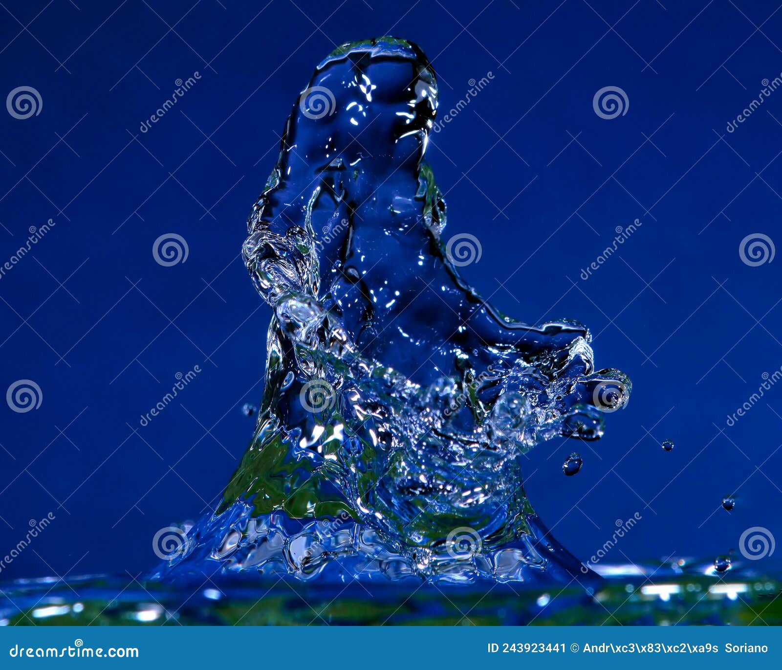Roar of water stock image. Image of freshness, transparent - 243923441