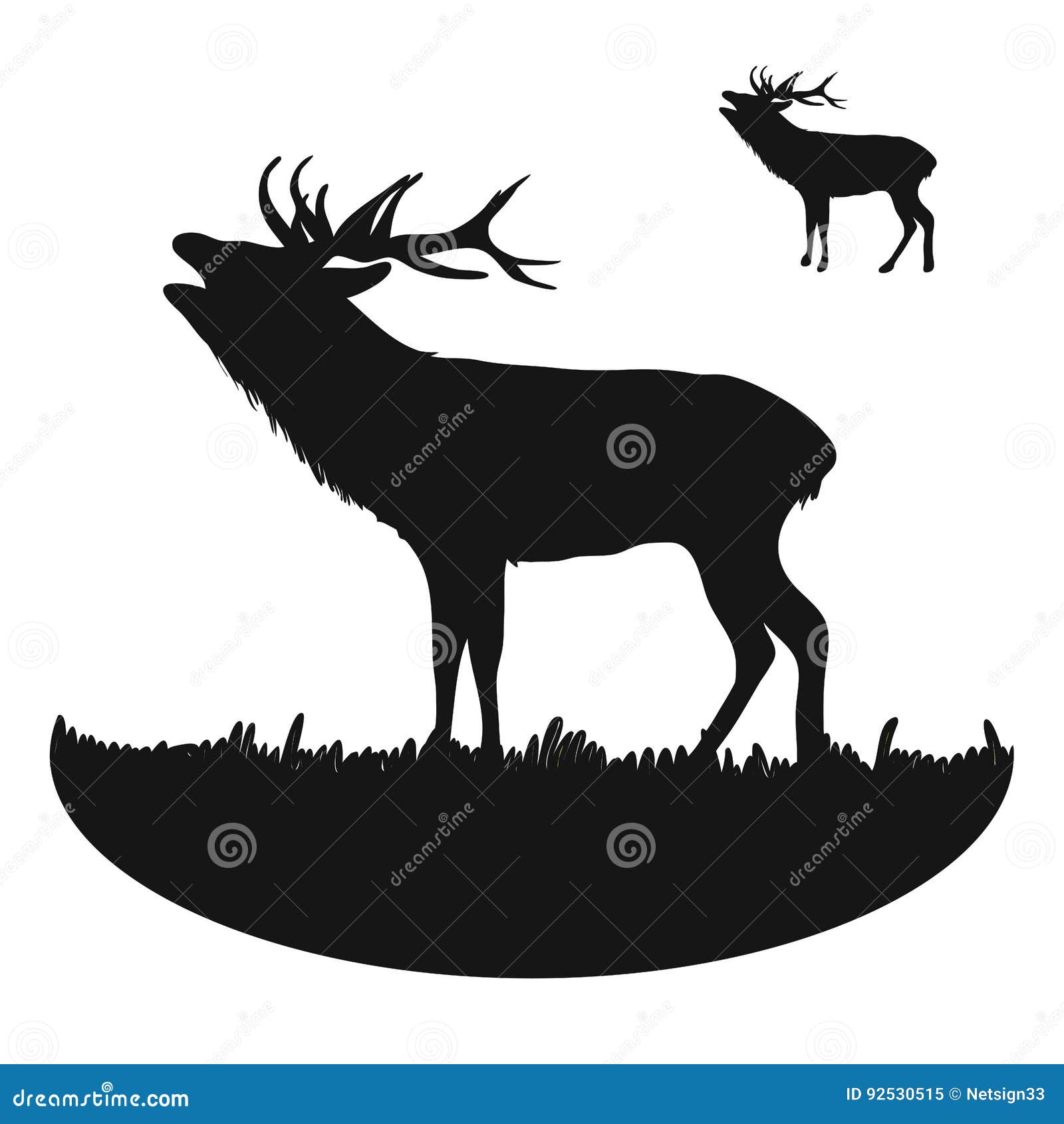 Stag Silhouette