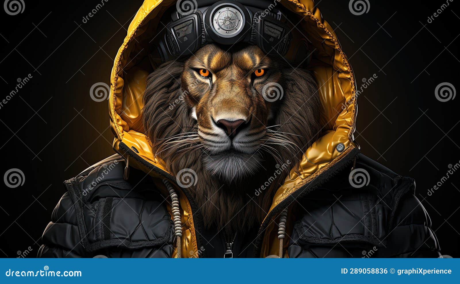 Roaring Rhymes Of The Rapper King Stock Photography | CartoonDealer.com ...