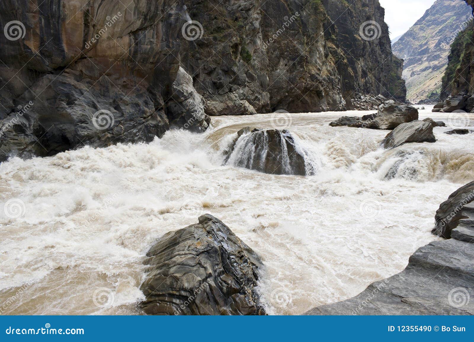 Roaring river stock photo. Image of roam, nature, water - 12355490