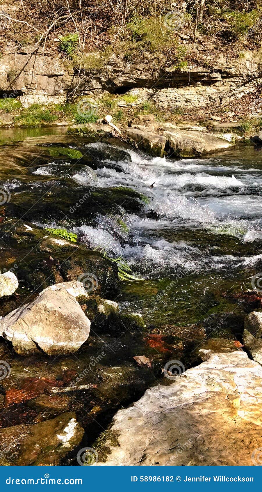 Roaring River stock photo. Image of running, rocks, river - 58986182
