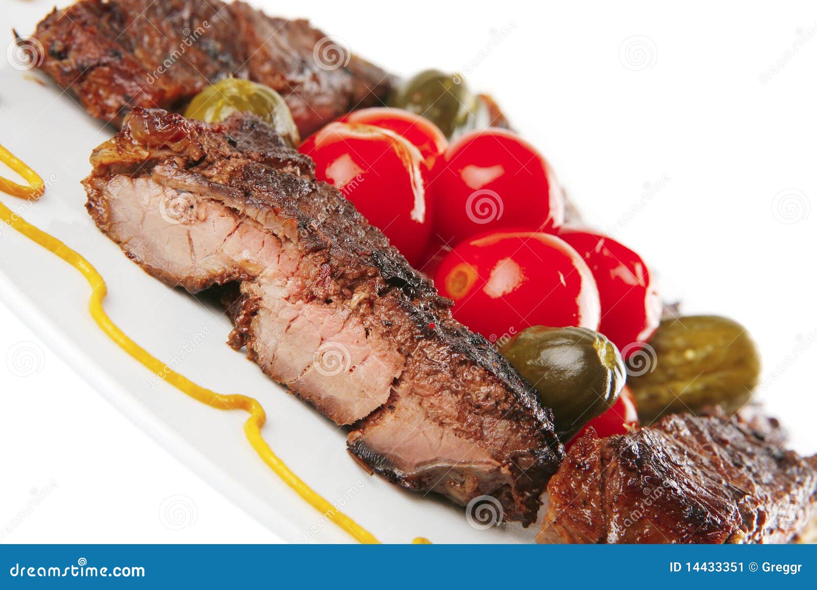Roast beef chunks stock image. Image of fried, baby, lunch - 14433351