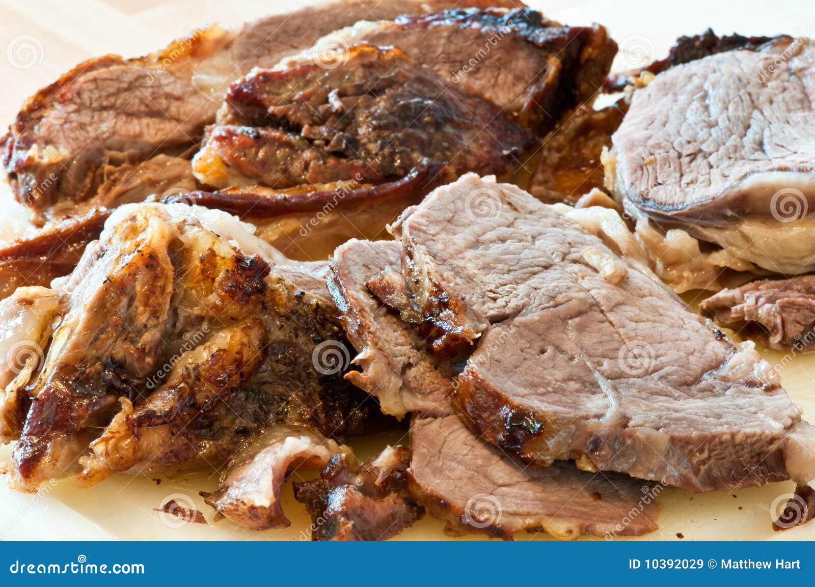 Roast Beef Cooked stock image. Image of dinner, background - 10392029
