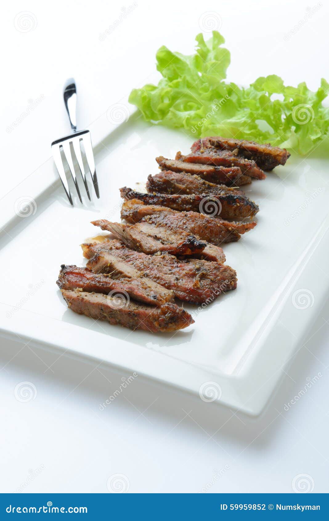 Roast Beef Sliced,Thai Food Stock Photo - Image of sirloin, meal: 59959852