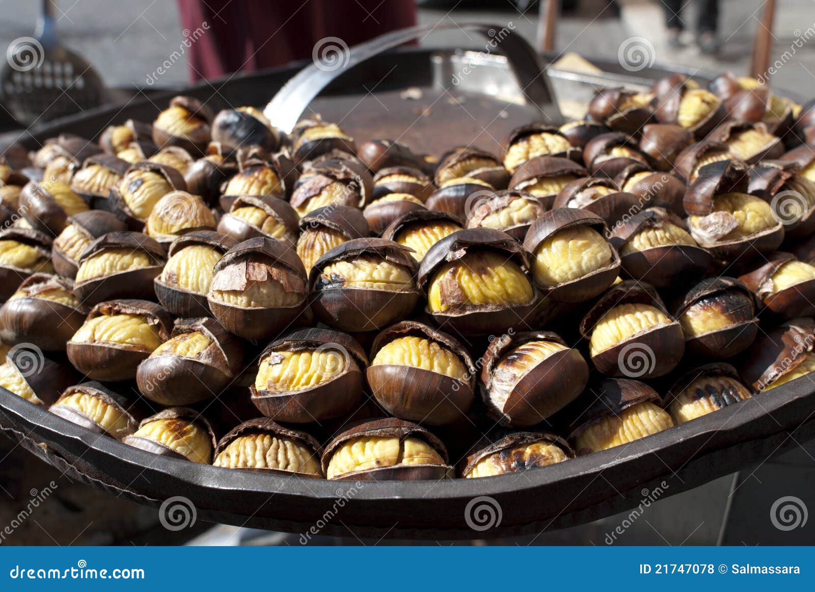 Roast chestnuts stock photo. Image of christmas, kitchen - 21747078