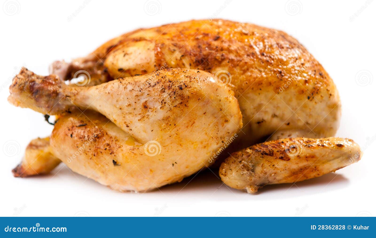 Roast Chicken stock photo. Image of remote, white, poultry - 28362828