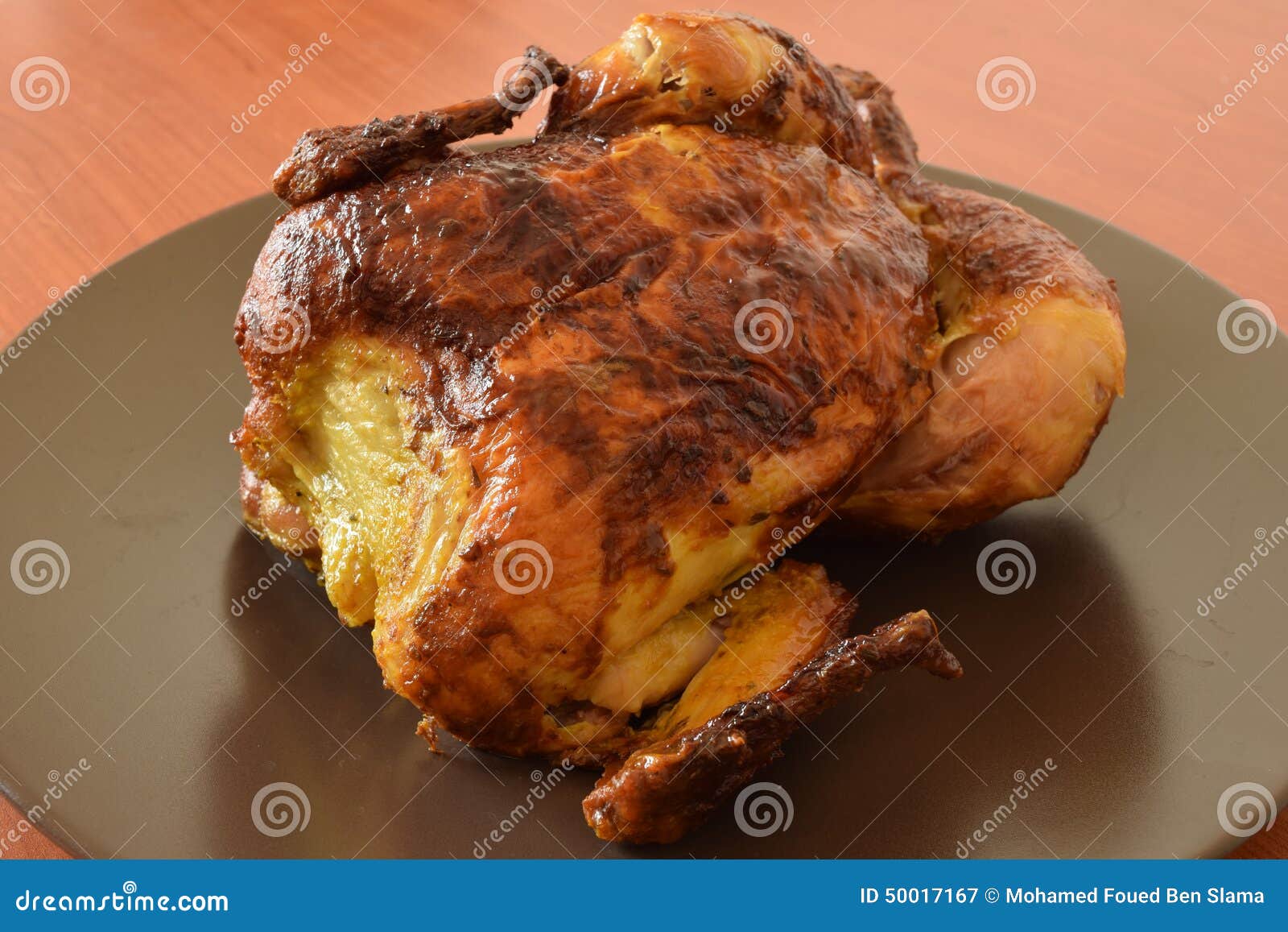Roast chicken. stock image. Image of dark, prepared, still - 50017167