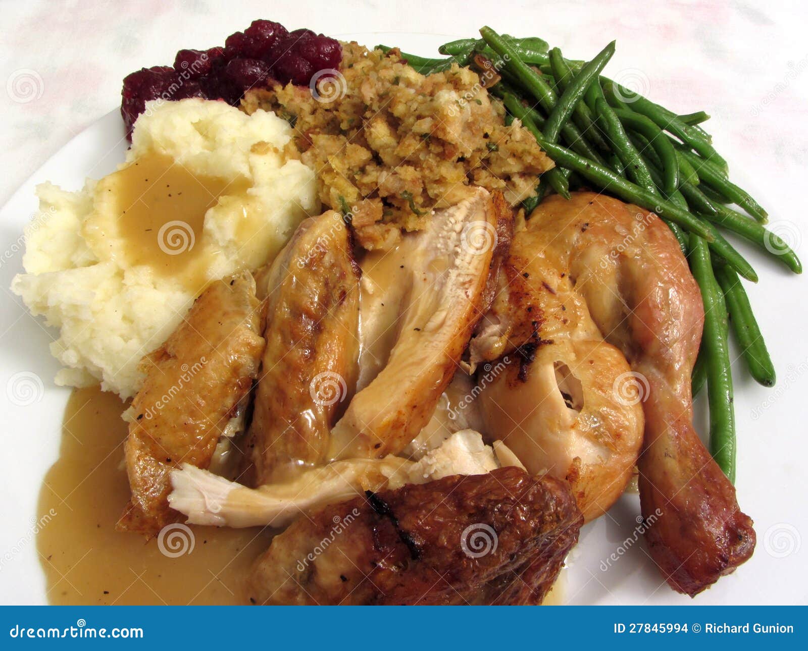 Roast Chicken for Thanksgiving Stock Photo - Image of thanksgiving ...