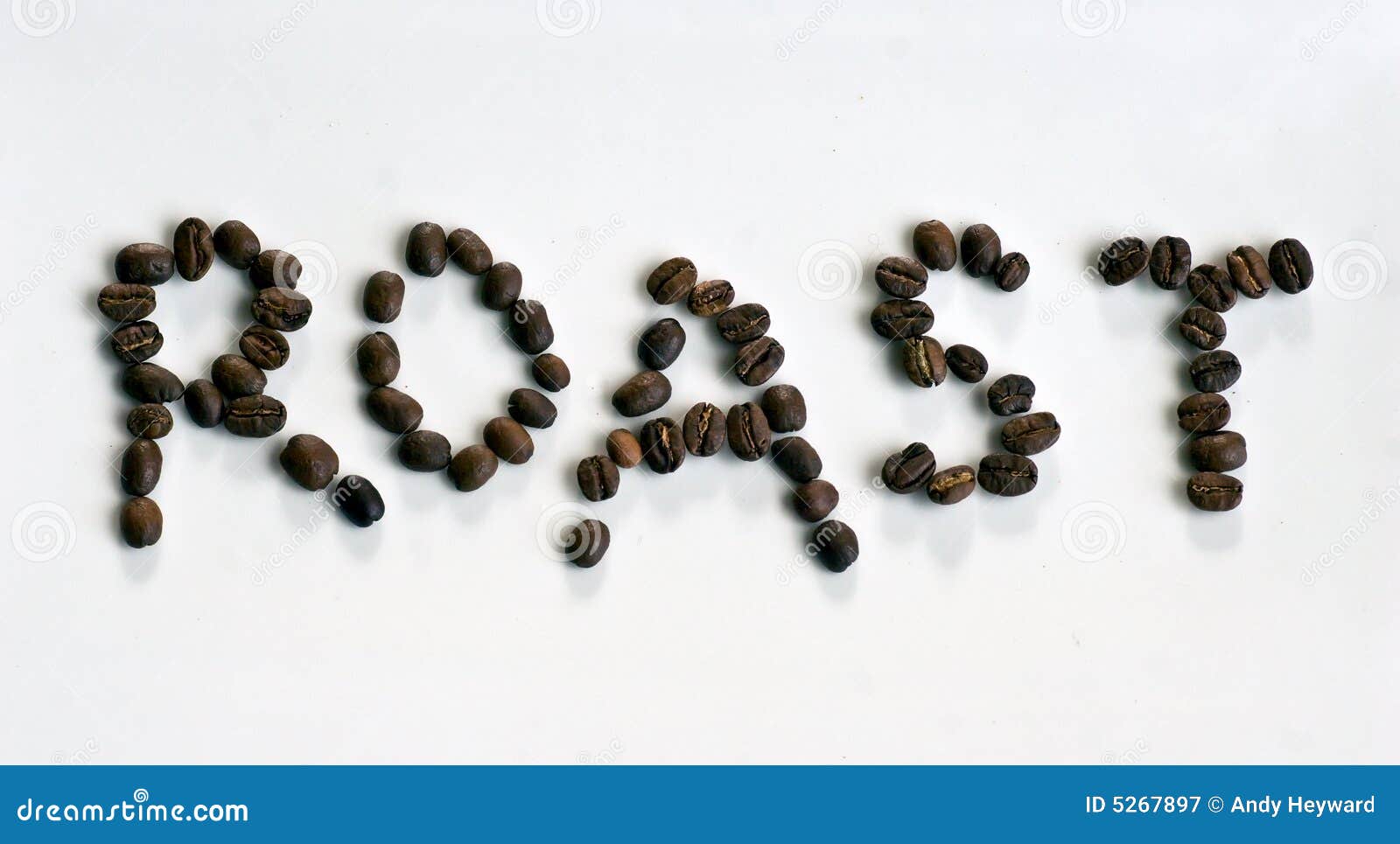 Roast coffee beans stock image. Image of spells, spelling - 5267897