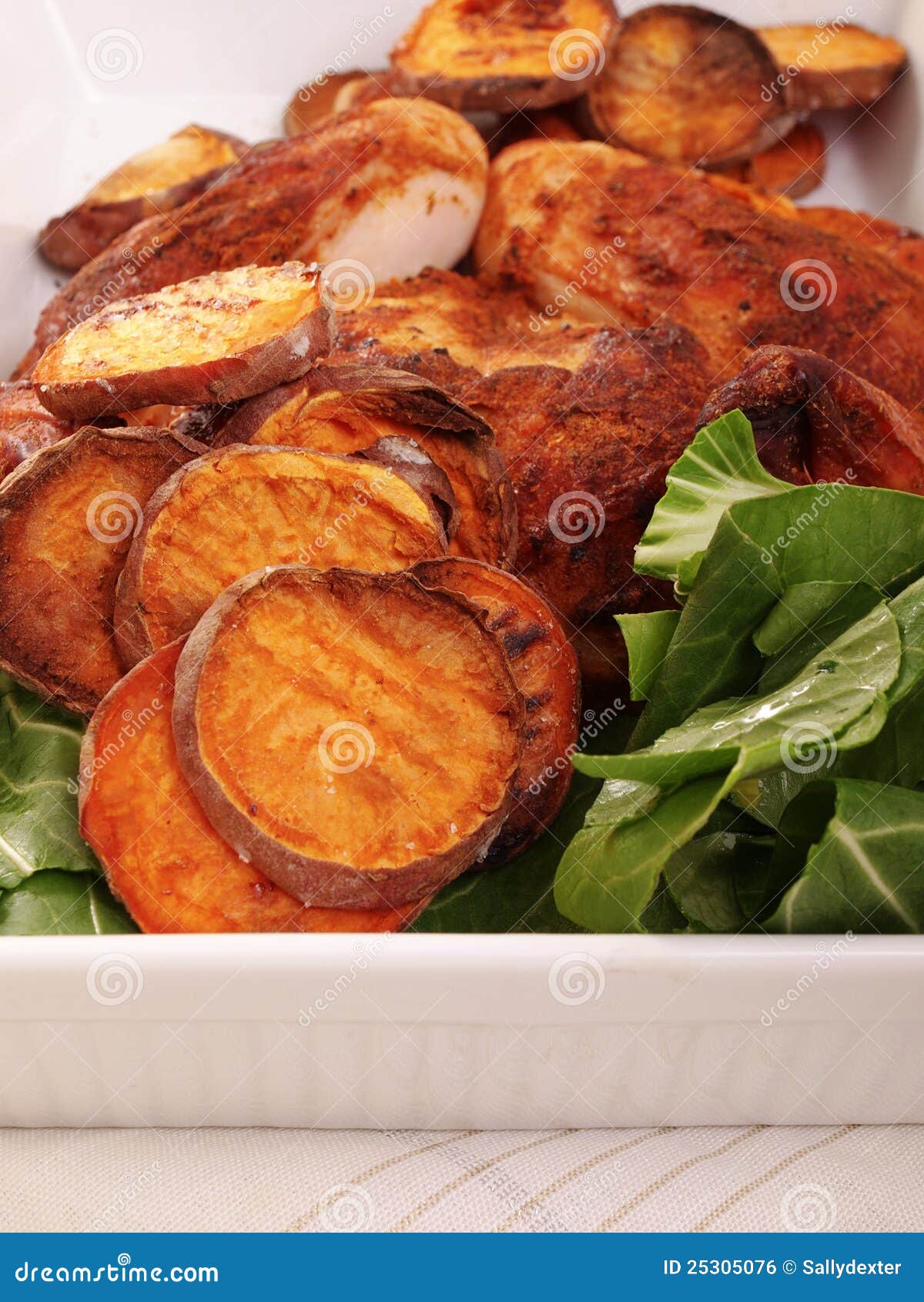 Roast dinner platter stock photo. Image of dinner, cuisine - 25305076