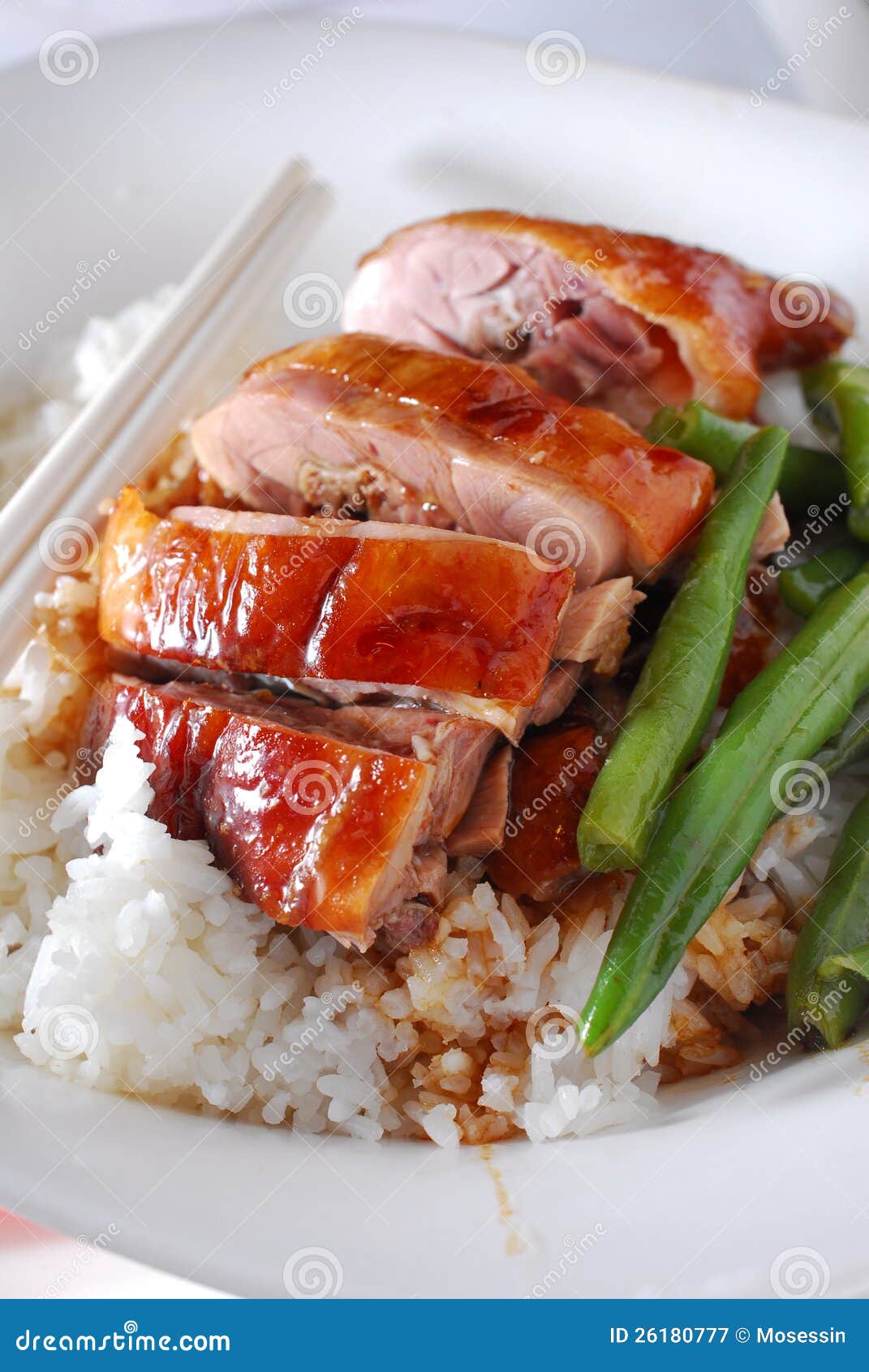 Roast duck rice stock image. Image of goose, dish, chinese - 26180777