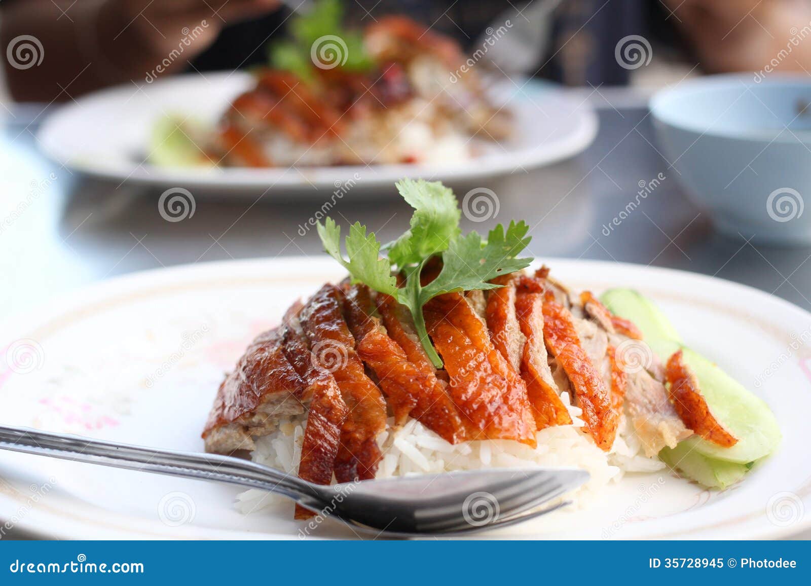 Roast duck stock image. Image of healthy, chinese, meal - 35728945