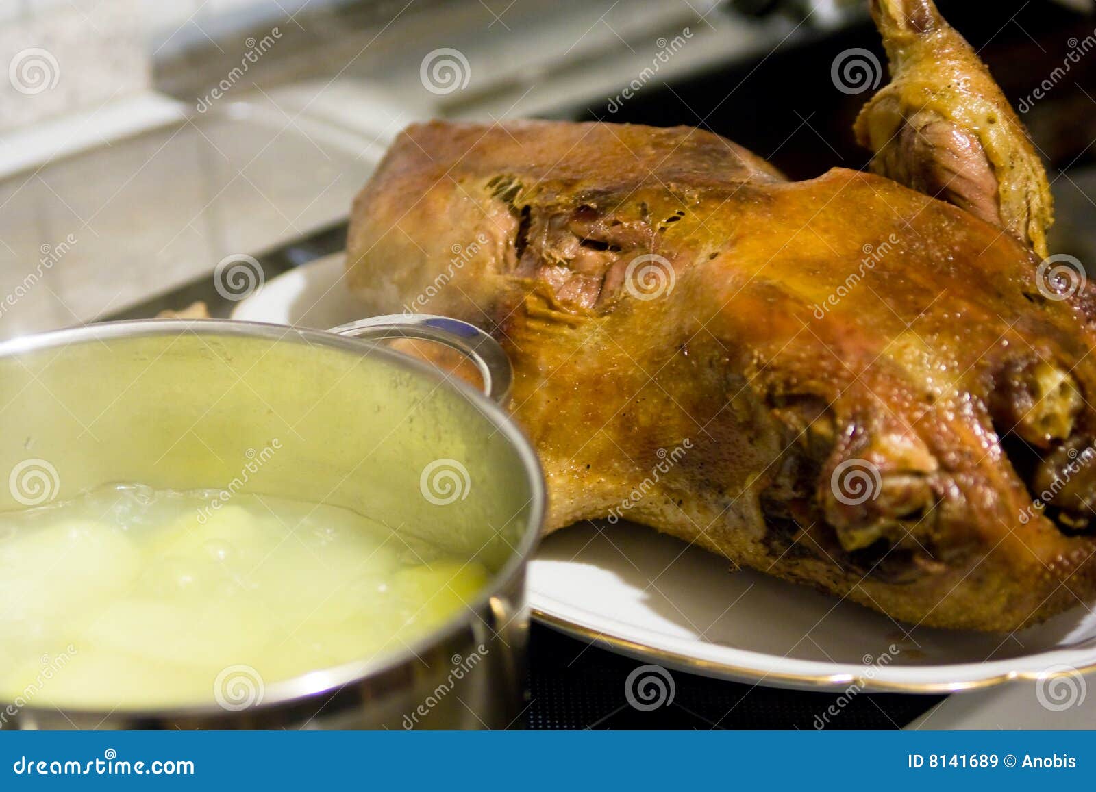 Clipart cooked goose