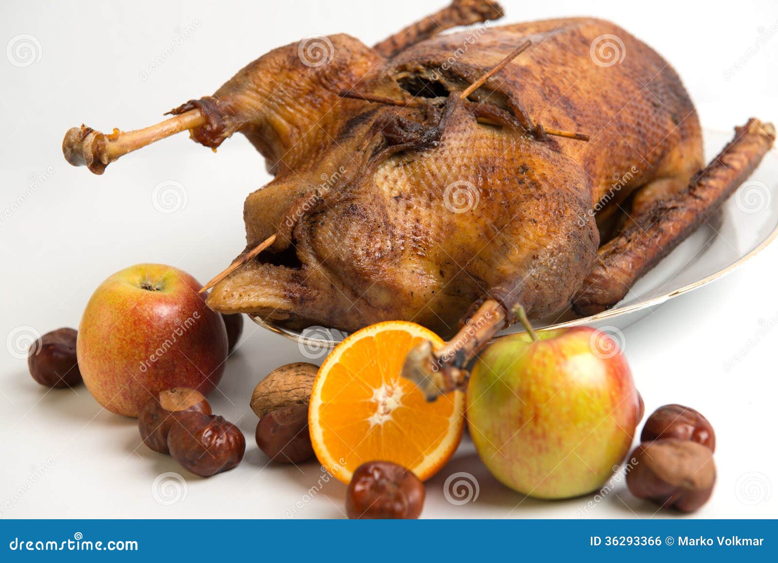 Roast goose stock photo. Image of fresh, grilled, meat - 36293366