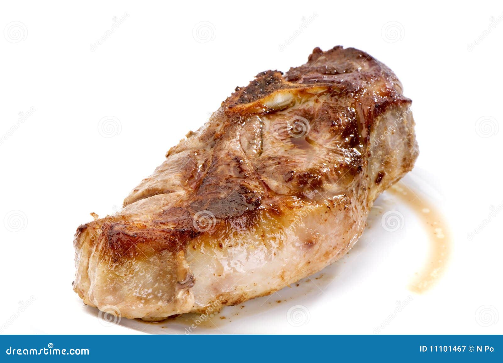 Roast juicy meat close-up stock image. Image of meat - 11101467
