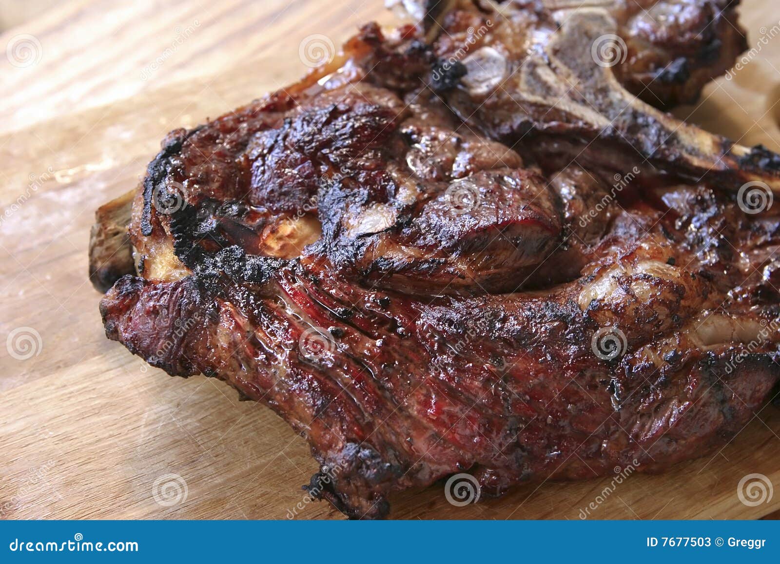Roast meat stock image. Image of grilling, grill, meal - 7677503