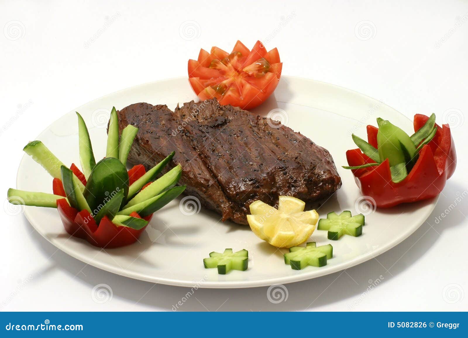 Roast meat chunk stock photo. Image of beef, barbecue - 5082826
