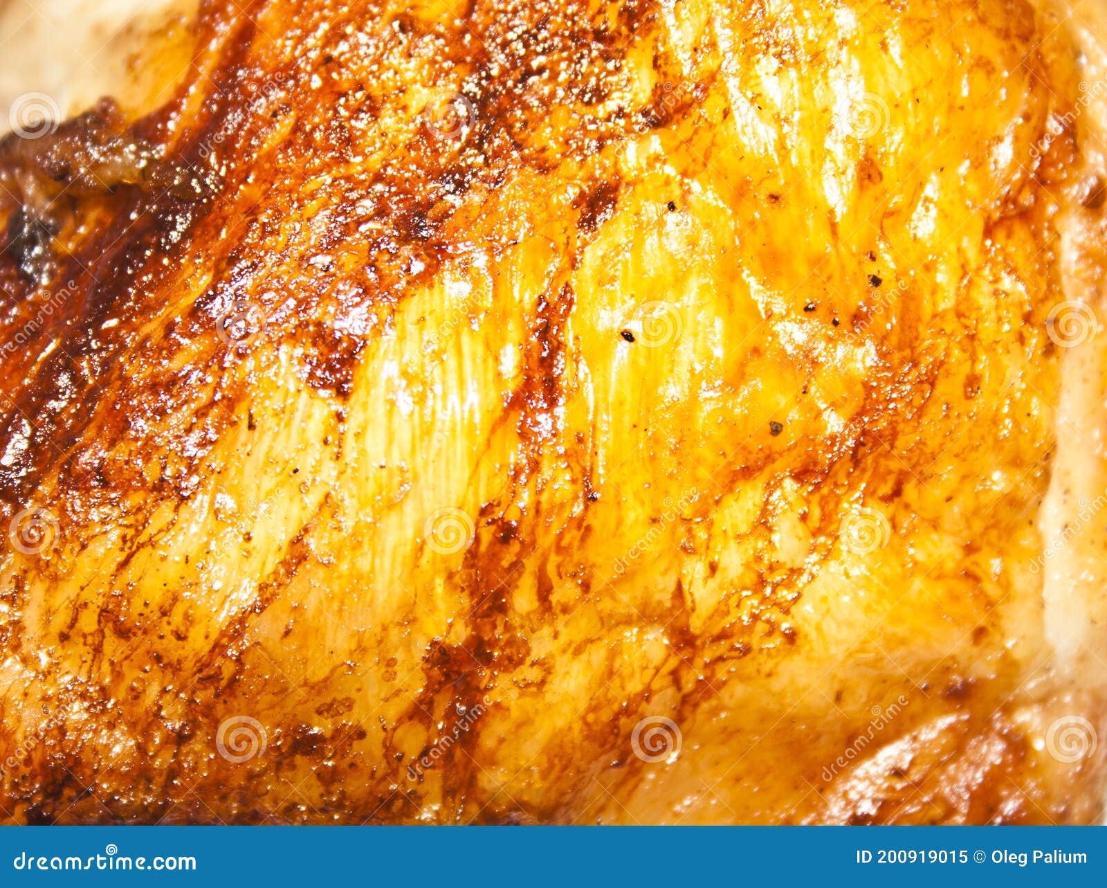 Roast Meat Isolated on White Background Stock Image - Image of dish ...