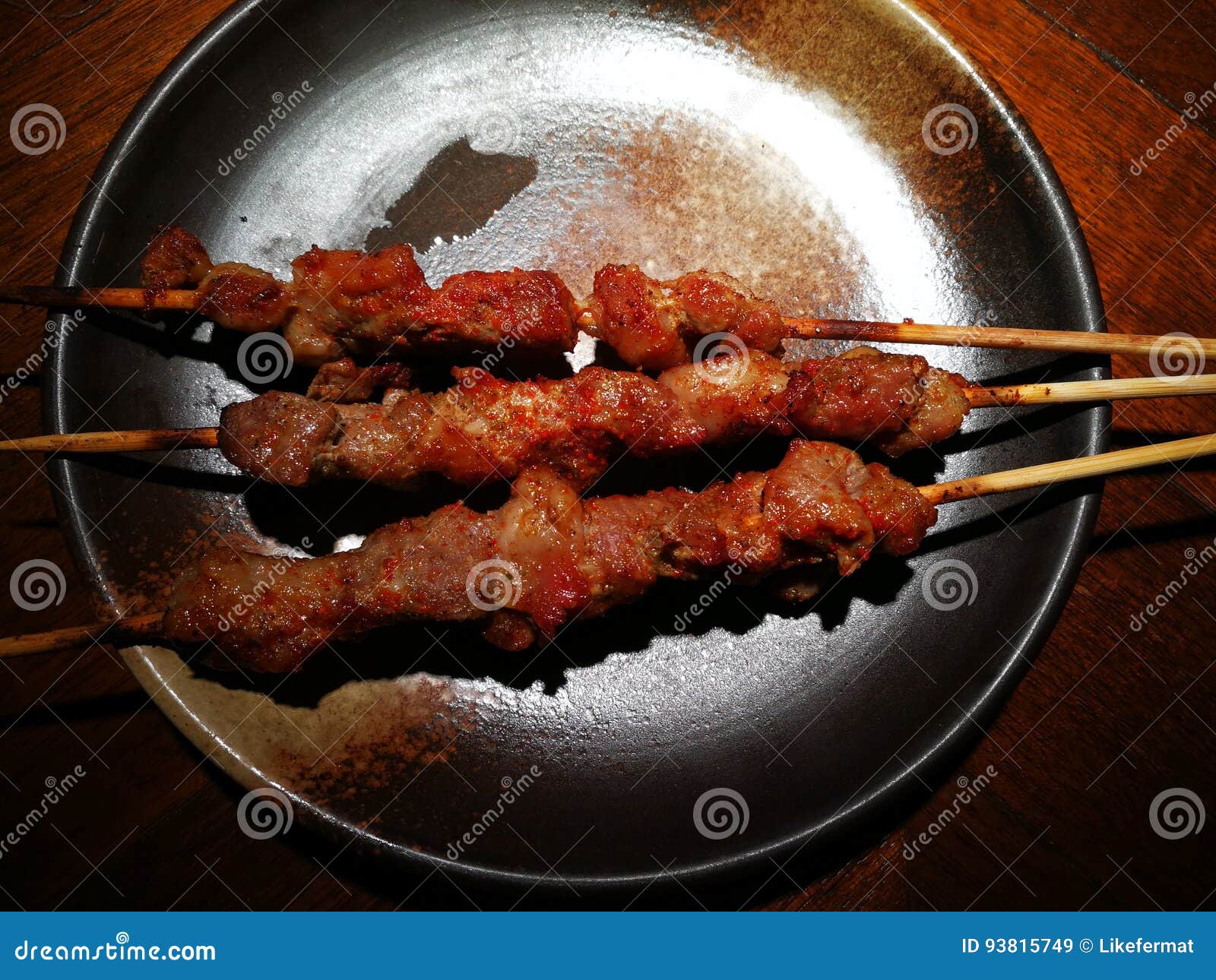 The roast mutton string stock image. Image of dinner - 93815749