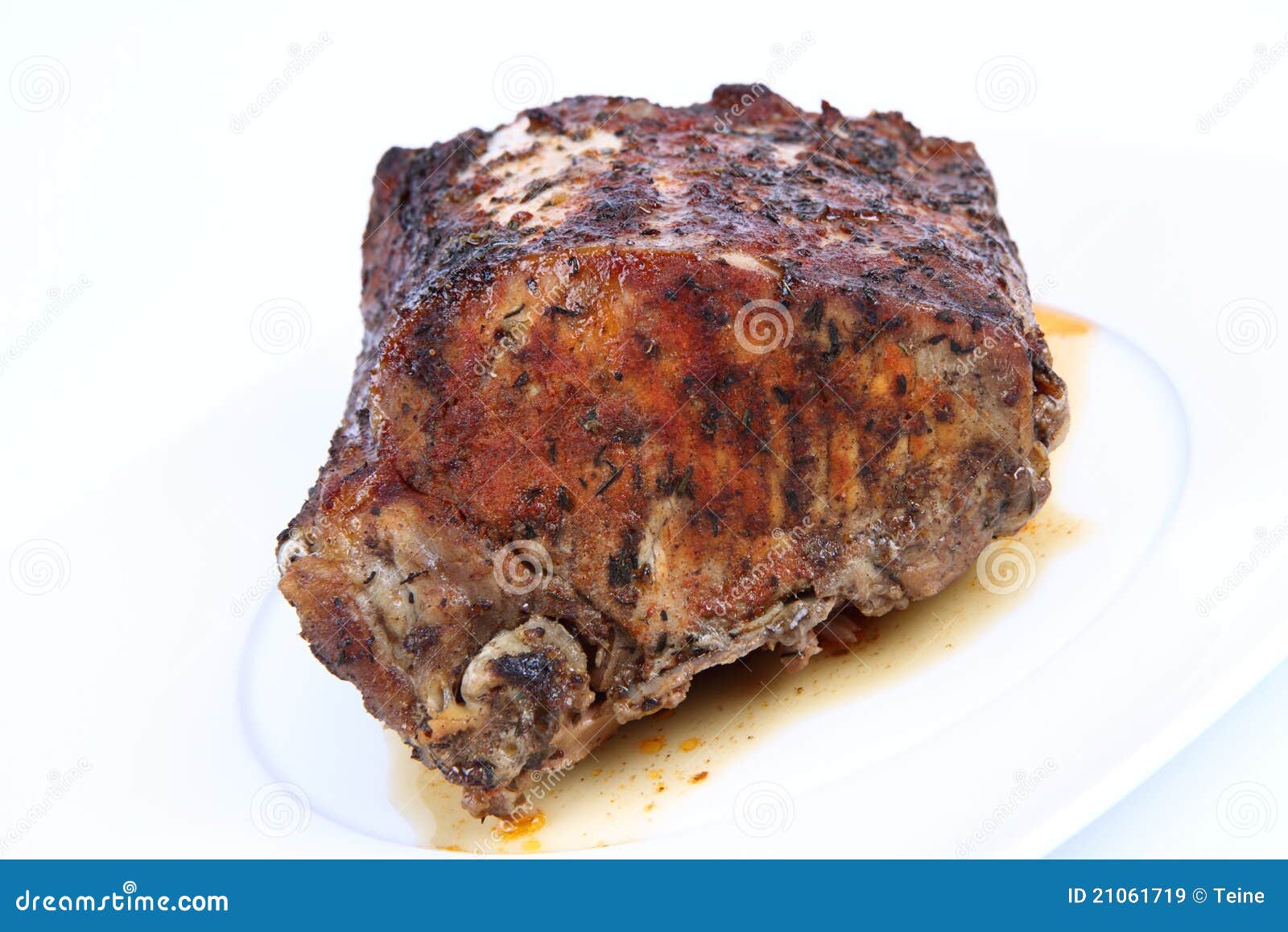 Roast pork stock image. Image of bavarian, close, polish - 21061719